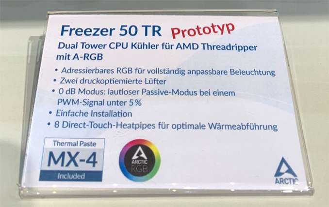 Arctic Cooling Tampilkan Prototipe “0 dB” HSF Untuk Ryzen Threadripper ...