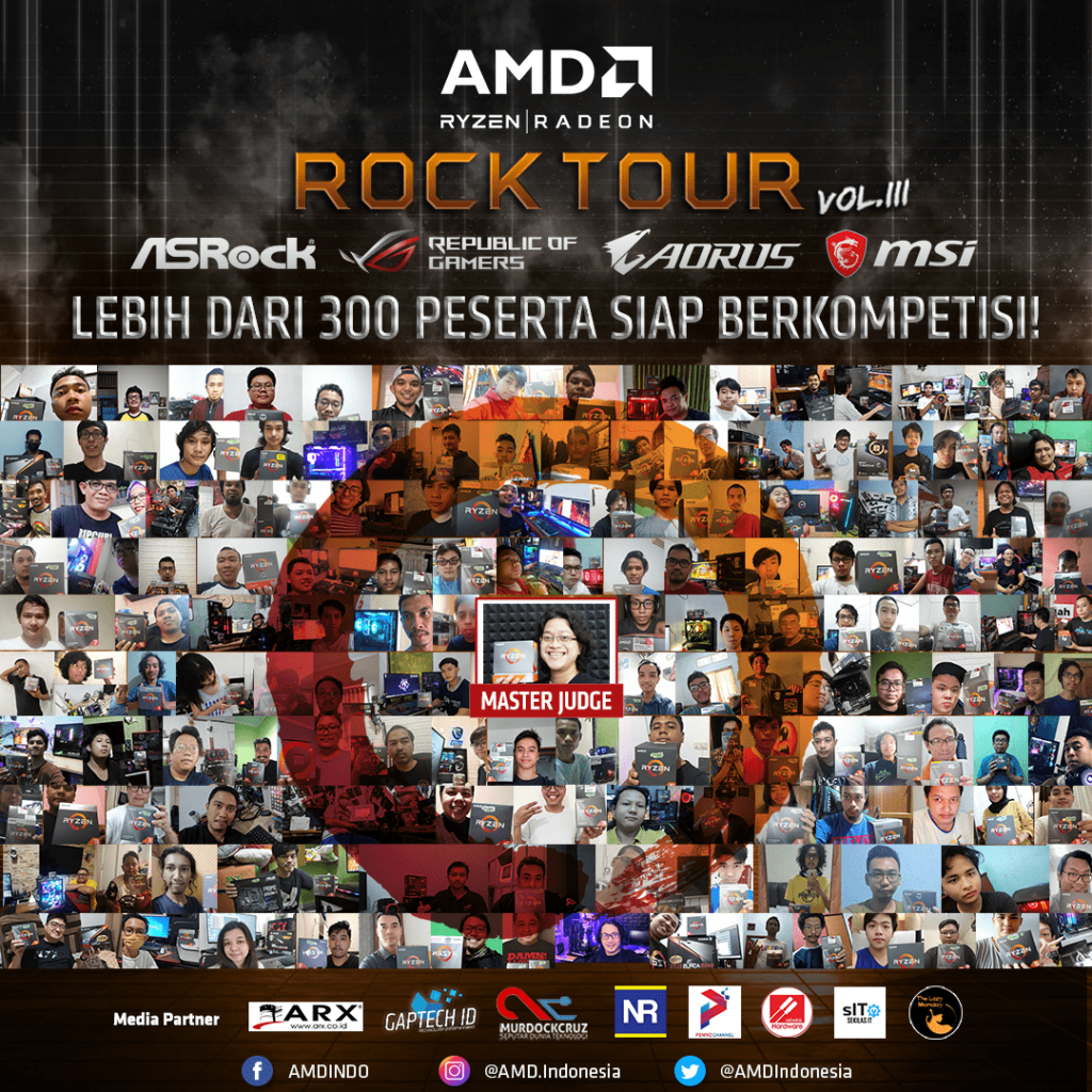 AMD Rock Tour Vol.3 – Overclocking Kompetisi AMD Online | ARX®